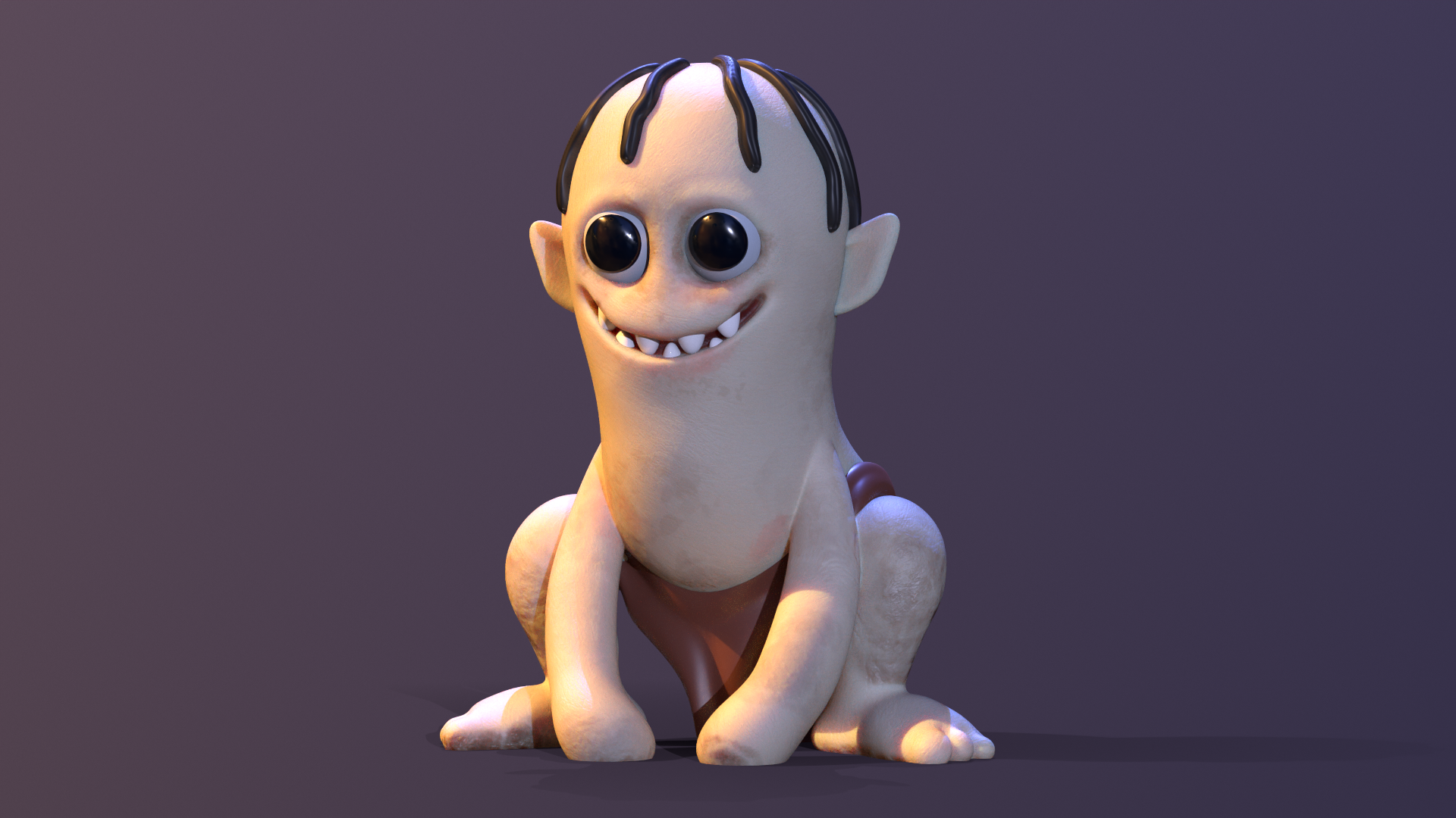 Mini Gollum von Wekster | Printables Store