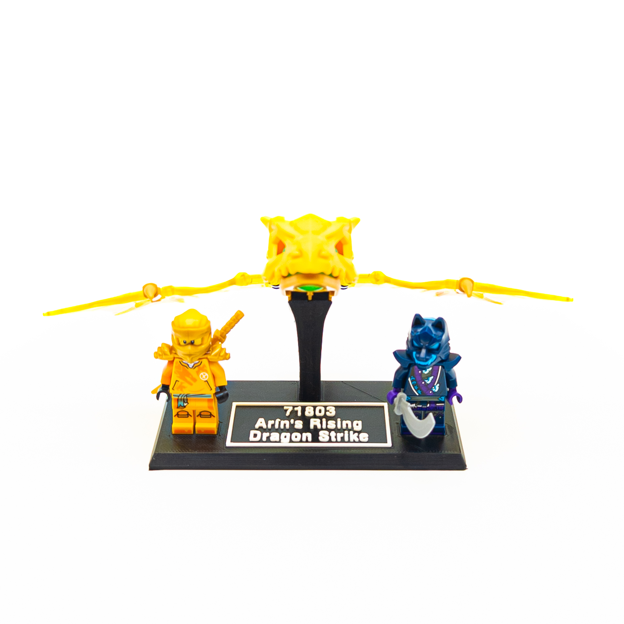 Display Stand for LEGO NINJAGO Dragon Rising 71801 / 71802 / 71803 ...