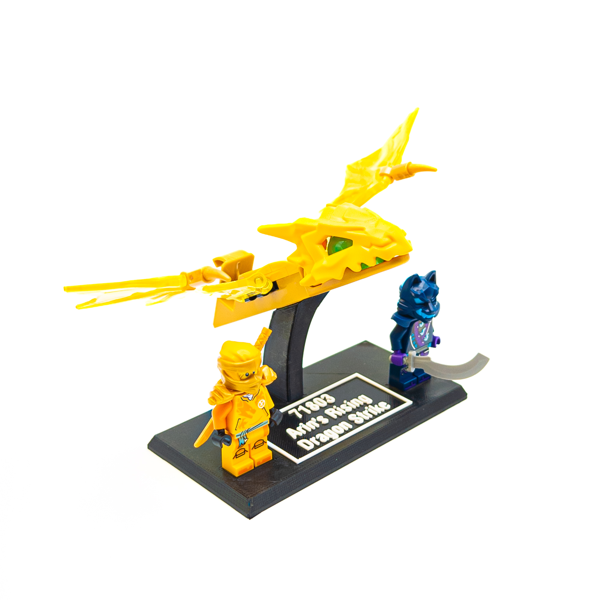 Display Stand for LEGO NINJAGO Dragon Rising 71801 / 71802 / 71803 ...