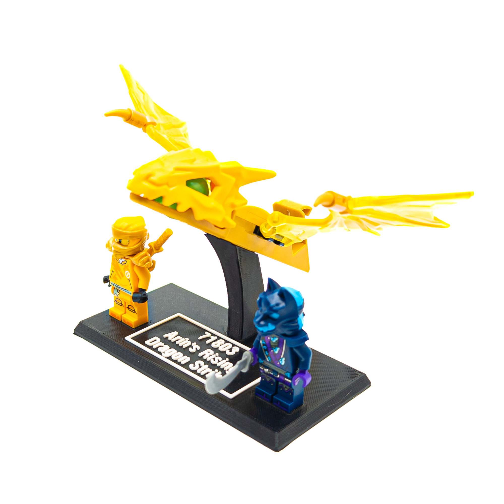 Display Stand for LEGO NINJAGO Dragon Rising 71801 / 71802 / 71803 ...