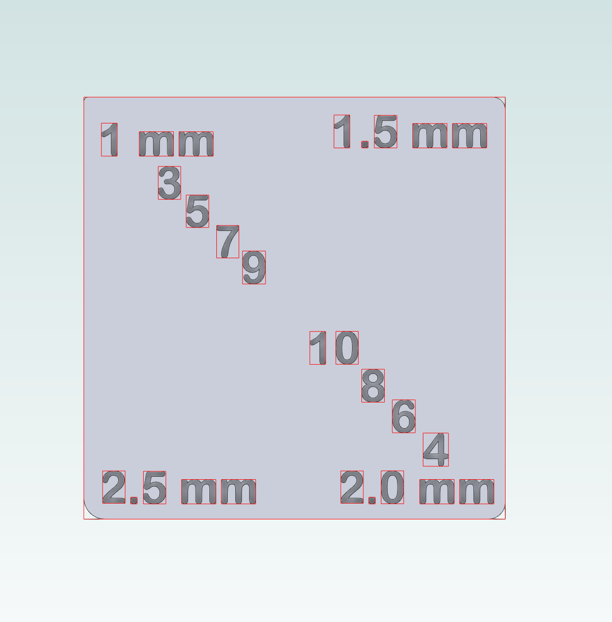 Inner fillet gauge by Anverx | Download free STL model | Printables.com
