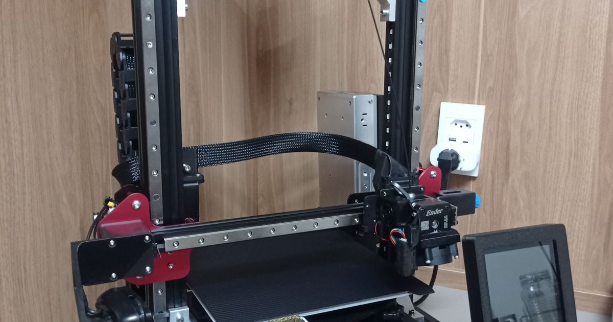 Ender 3 SKR 1.3 step down module and SSR box by RobimXD | Download free ...