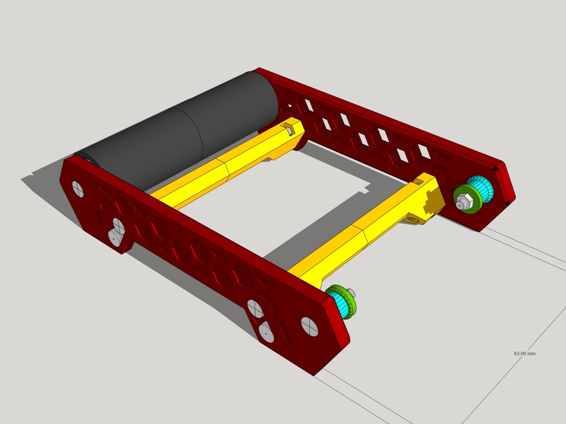 Filament spool roller (688zz) by Ngoc Phi | Download free STL model ...