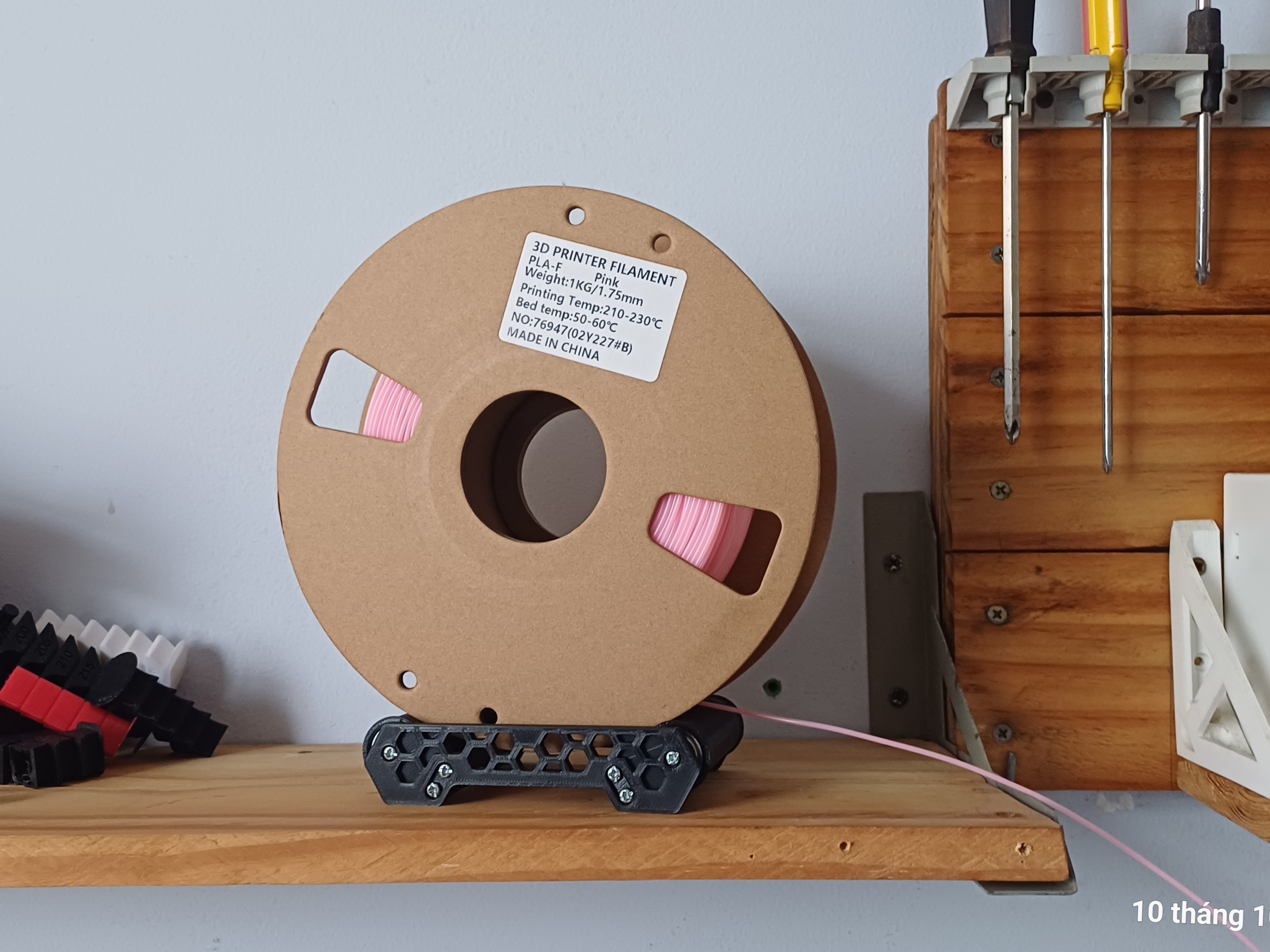 Filament spool roller (688zz) by Ngoc Phi | Download free STL model ...