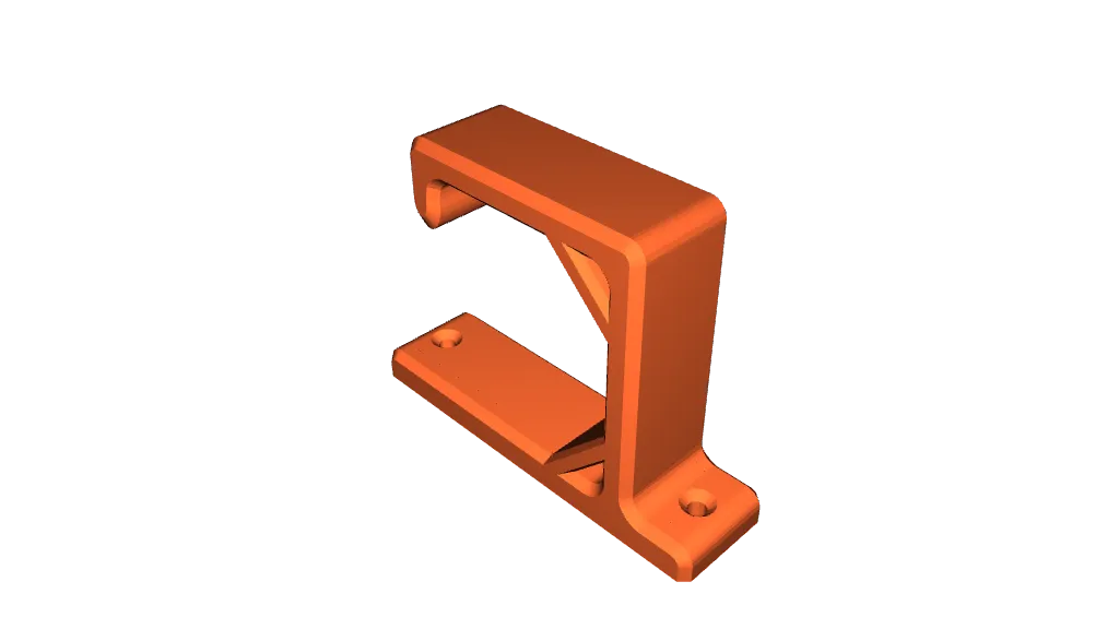 Reinforced Garage Ceiling Hook by thebigkz | Download free STL model ...