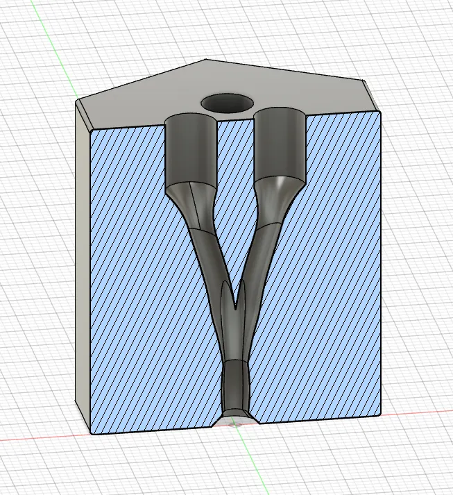 Filament 4 Way Splitter by 3Dsigner | Download free STL model ...