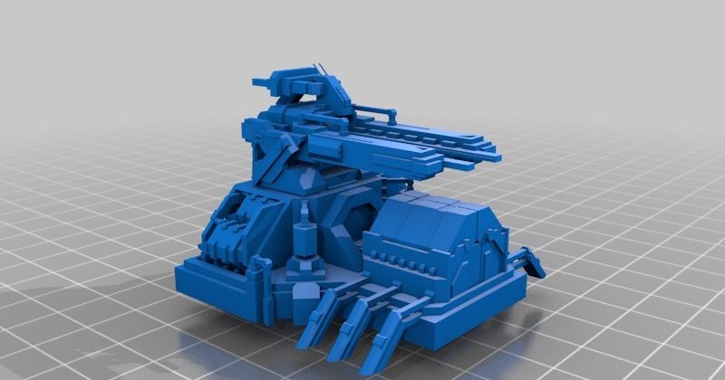 Planetary Annihilation Titans Unit Cannon by Jake Pedersen | Download ...