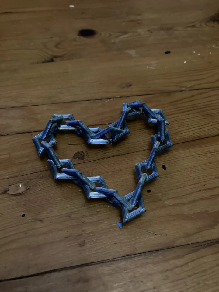 Chain Heart by rockergirl94 | Download free STL model | Printables.com