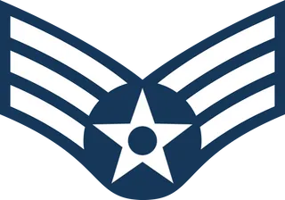 US Air Force - E-2 Airman Rank Insignia by Scott Flowers | Download ...
