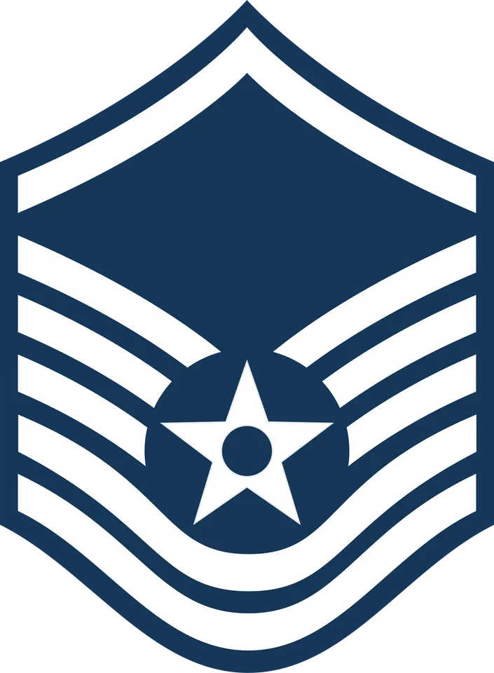 US Air Force E-7 - Master Sergeant Rank Insignia by Scott Flowers ...