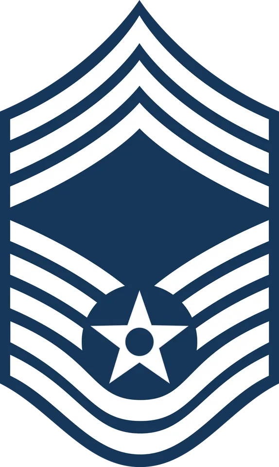 US Air Force E-9 - Chief Master Sergeant Rank Insignia by Scott Flowers ...