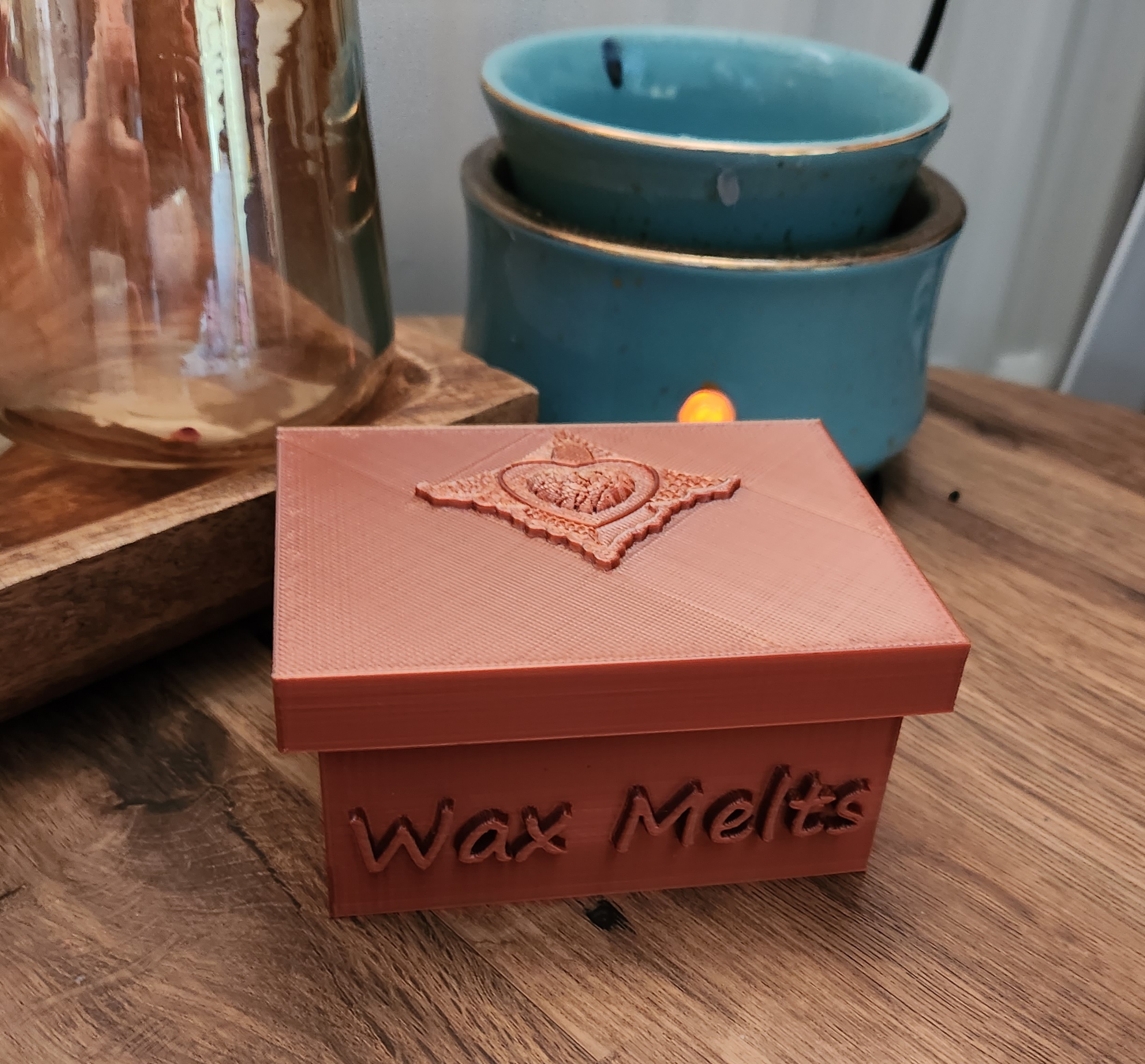 Wax melt storage container by jade deacon | Download free STL model ...