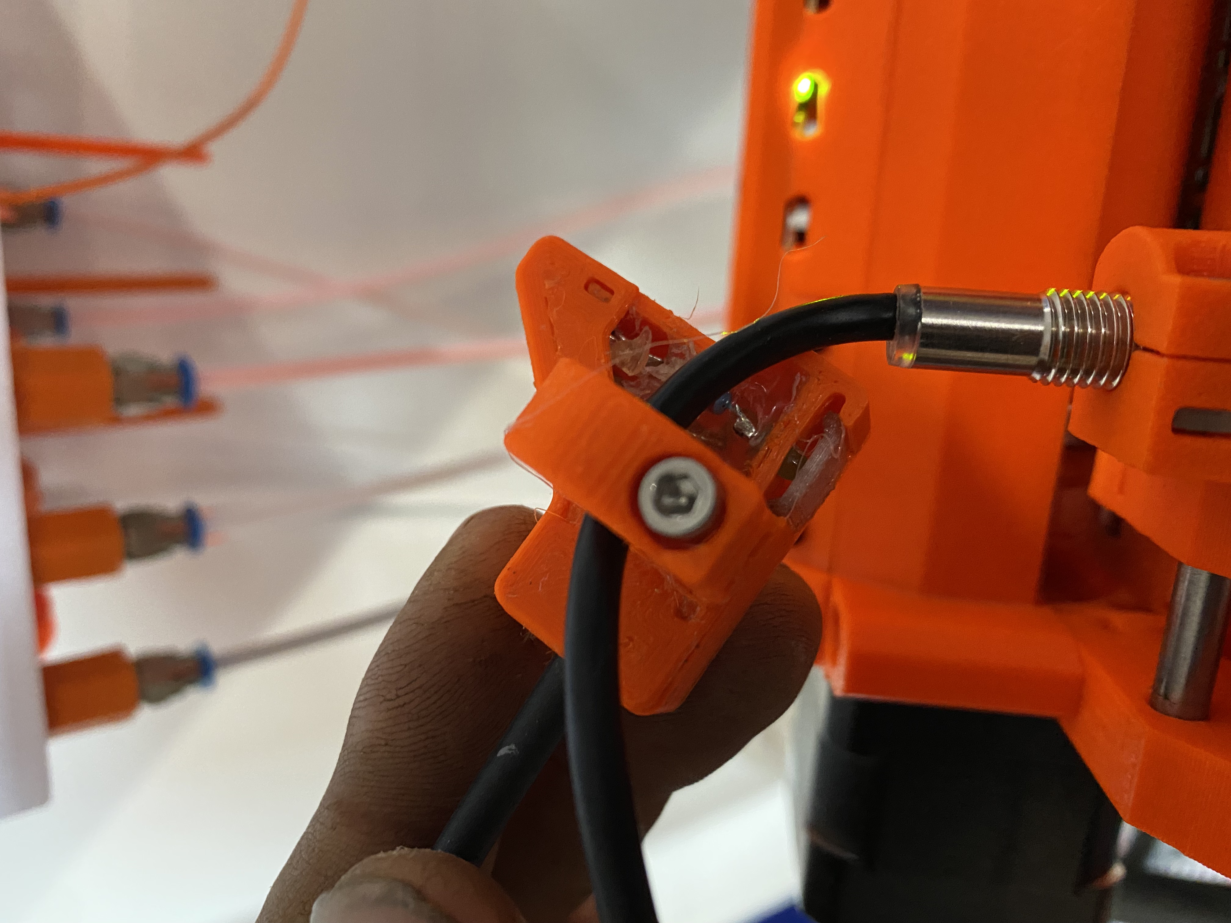 Extruder Idler MMU2S Adjustable With Screw Adj. Housing with Power LED ...