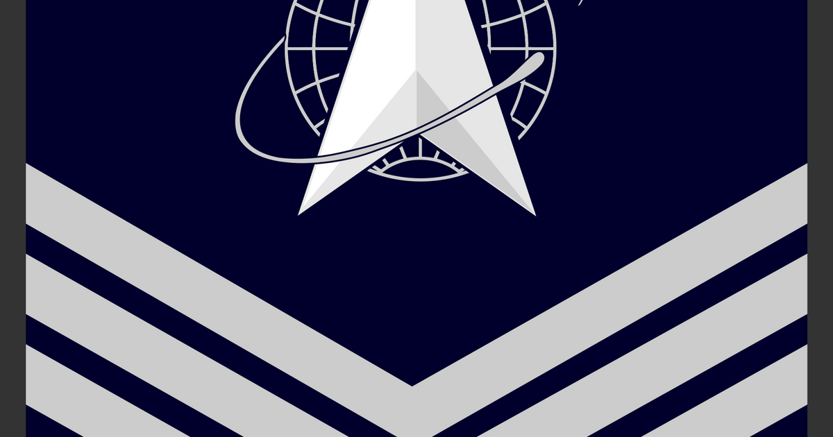 USSF - E-5 Sergeant Rank Insignia by Scott Flowers | Download free STL ...