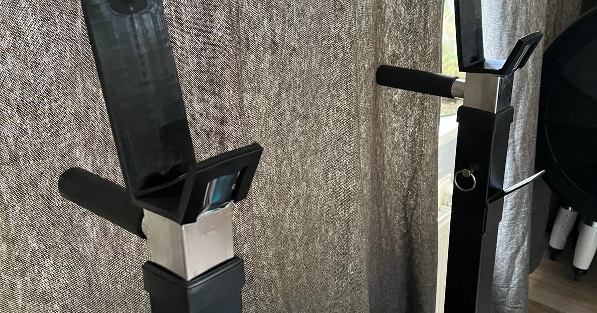 Barbell rack shock stopper by Sander Reizevoort | Download free STL ...