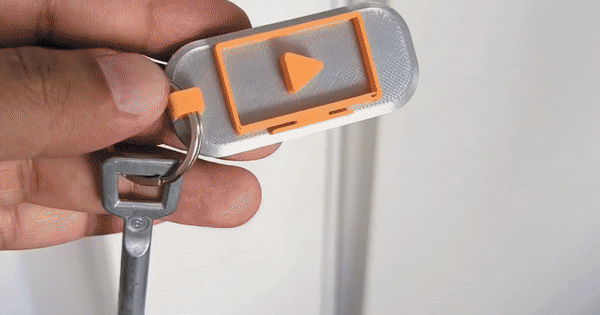 Trapped Magnet Key Tags by Mo | Download free STL model | Printables.com