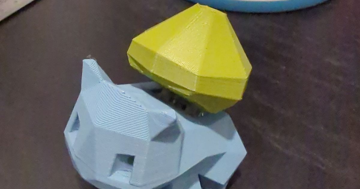 Low-Poly Bulbasaur fidget with Cherry MX keyboard switch by Andrew ...