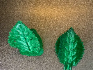 Solid Leaf for "Rose with Stem, Sepals, and leaf" by ...