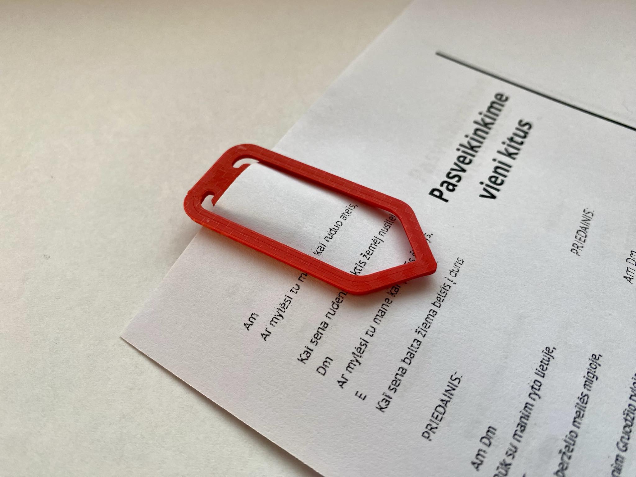 PaperClip by Augustas Kazlauskas | Download free STL model | Printables.com