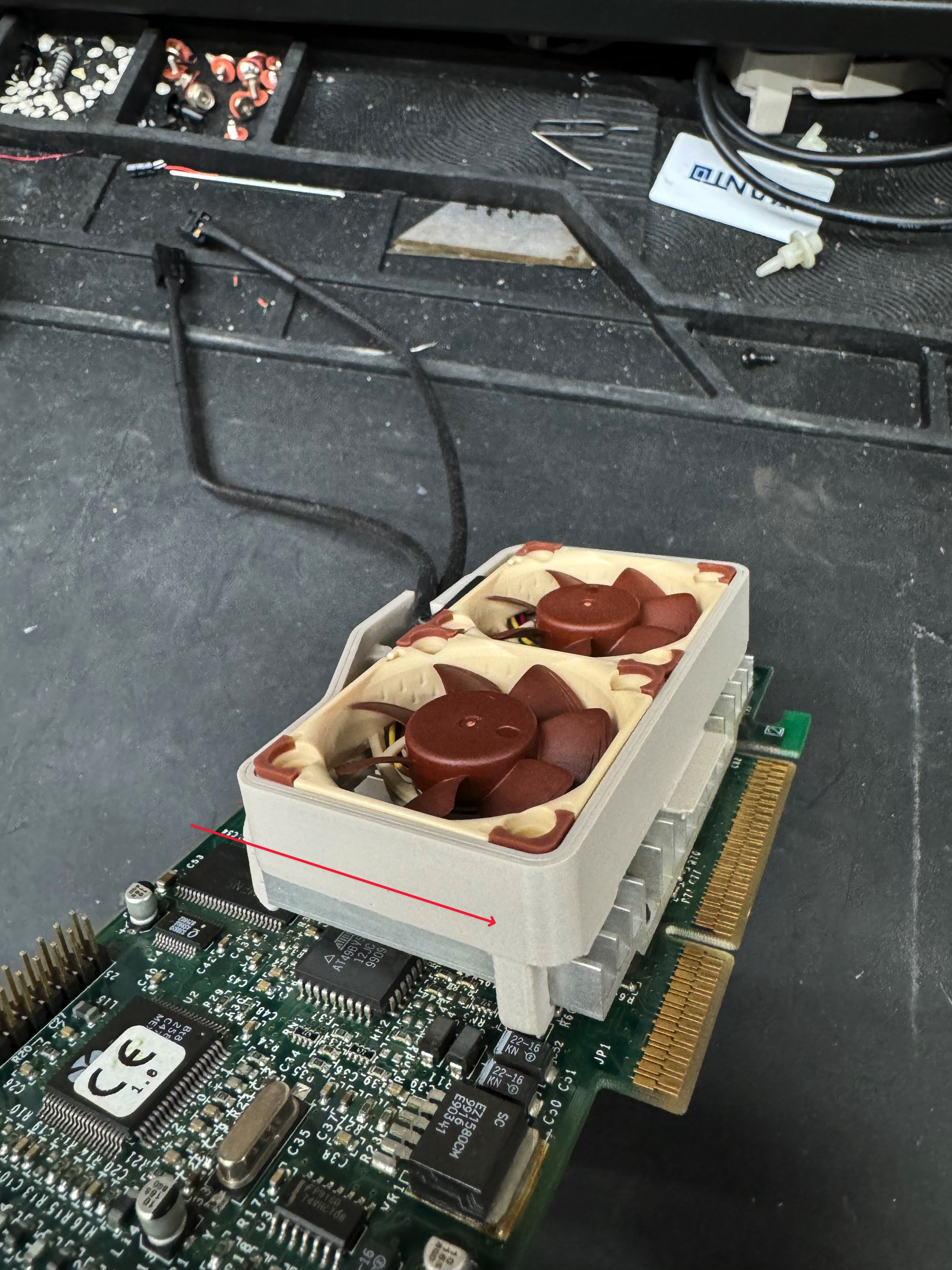 3DFx Voodoo 3 3000 Noctua Fan Mount von mitchkramez | Kostenloses STL ...