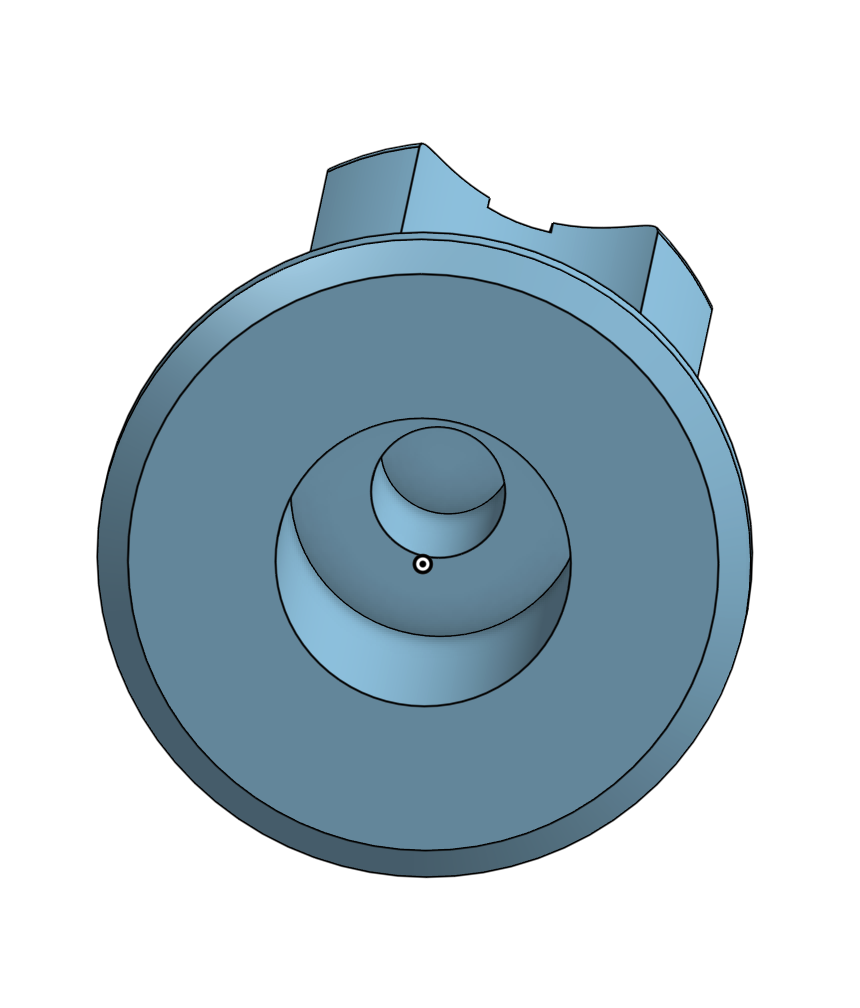 6.35mm Guitar Pedal Potentiometer Knob by flexoffset | Download free ...