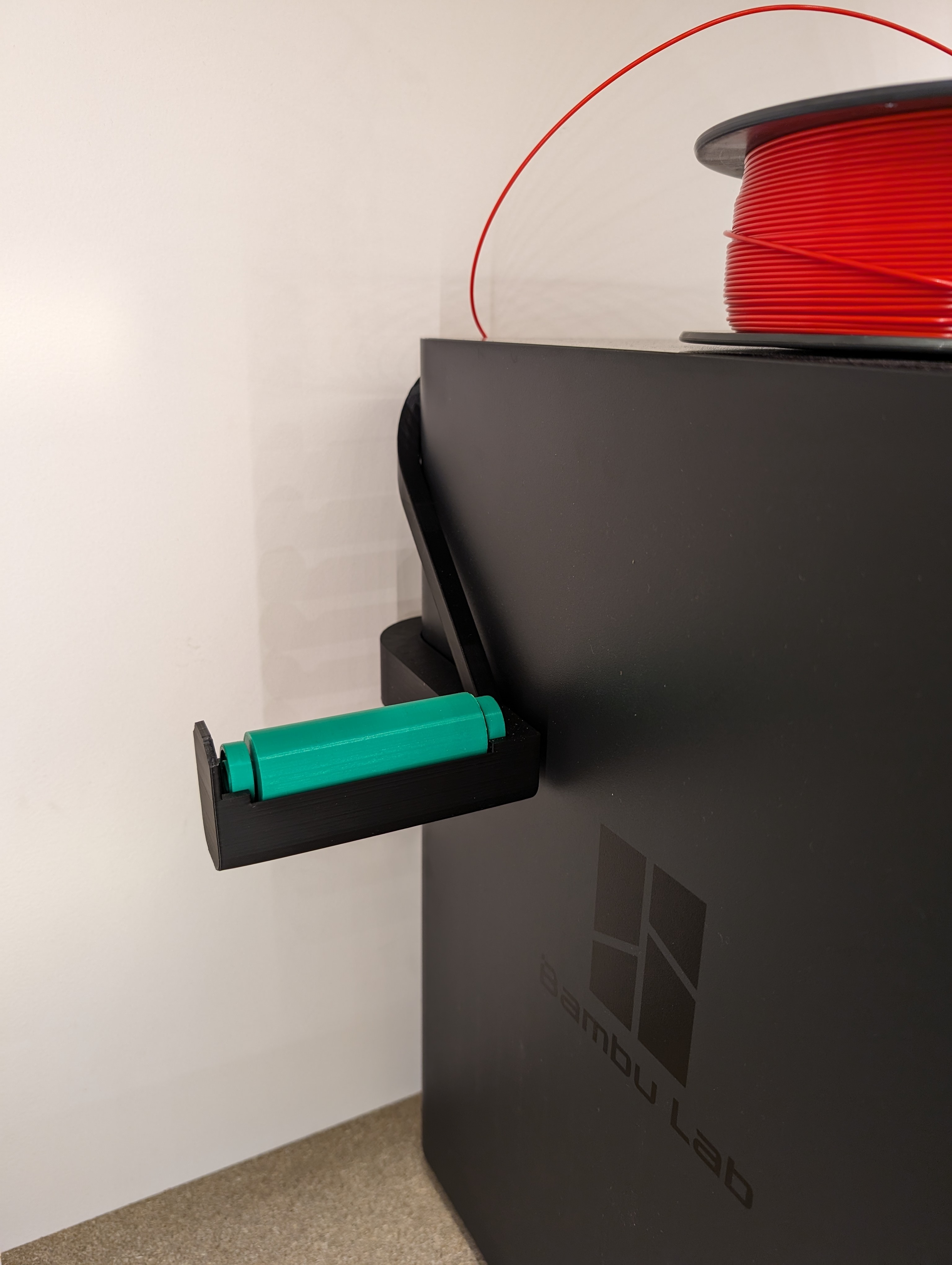 Side mounted spool holder for bambu Lab P1S/P by MiMosa81 | Download ...