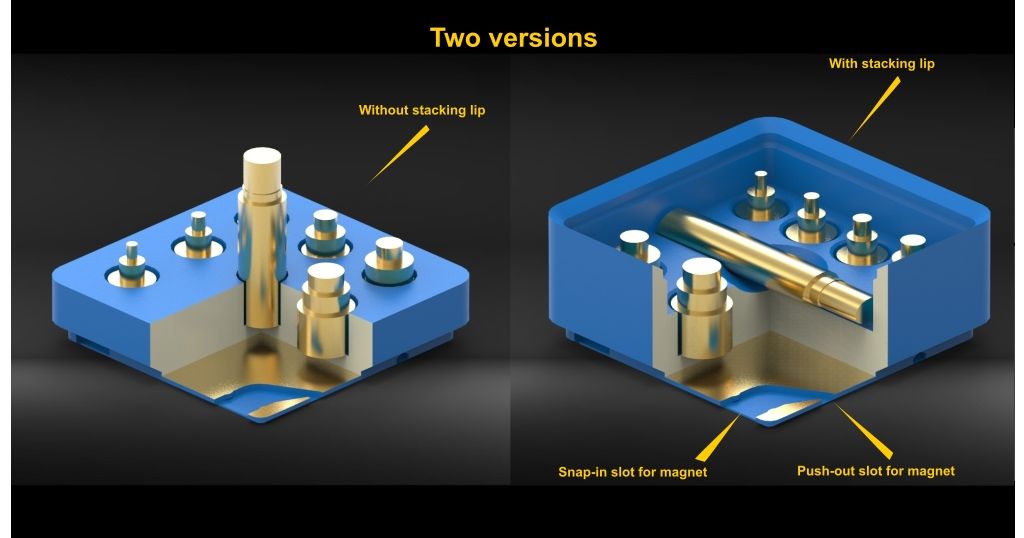 Gridfinity for Ruthex threaded insert tips by JBoe | Download free STL ...