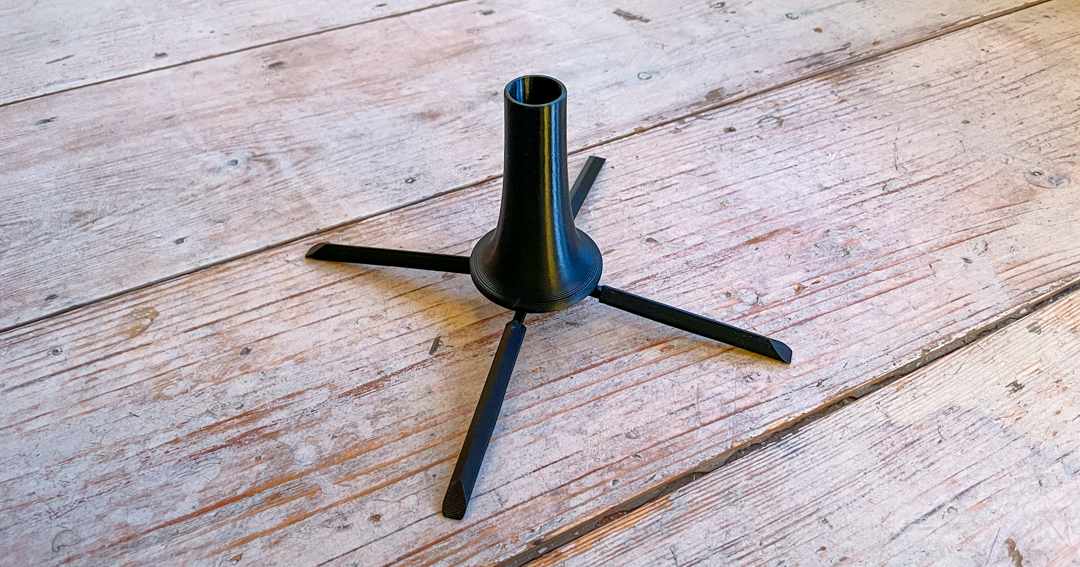 Clarinet stand - two parts (print in place) by kvriet | Download free ...