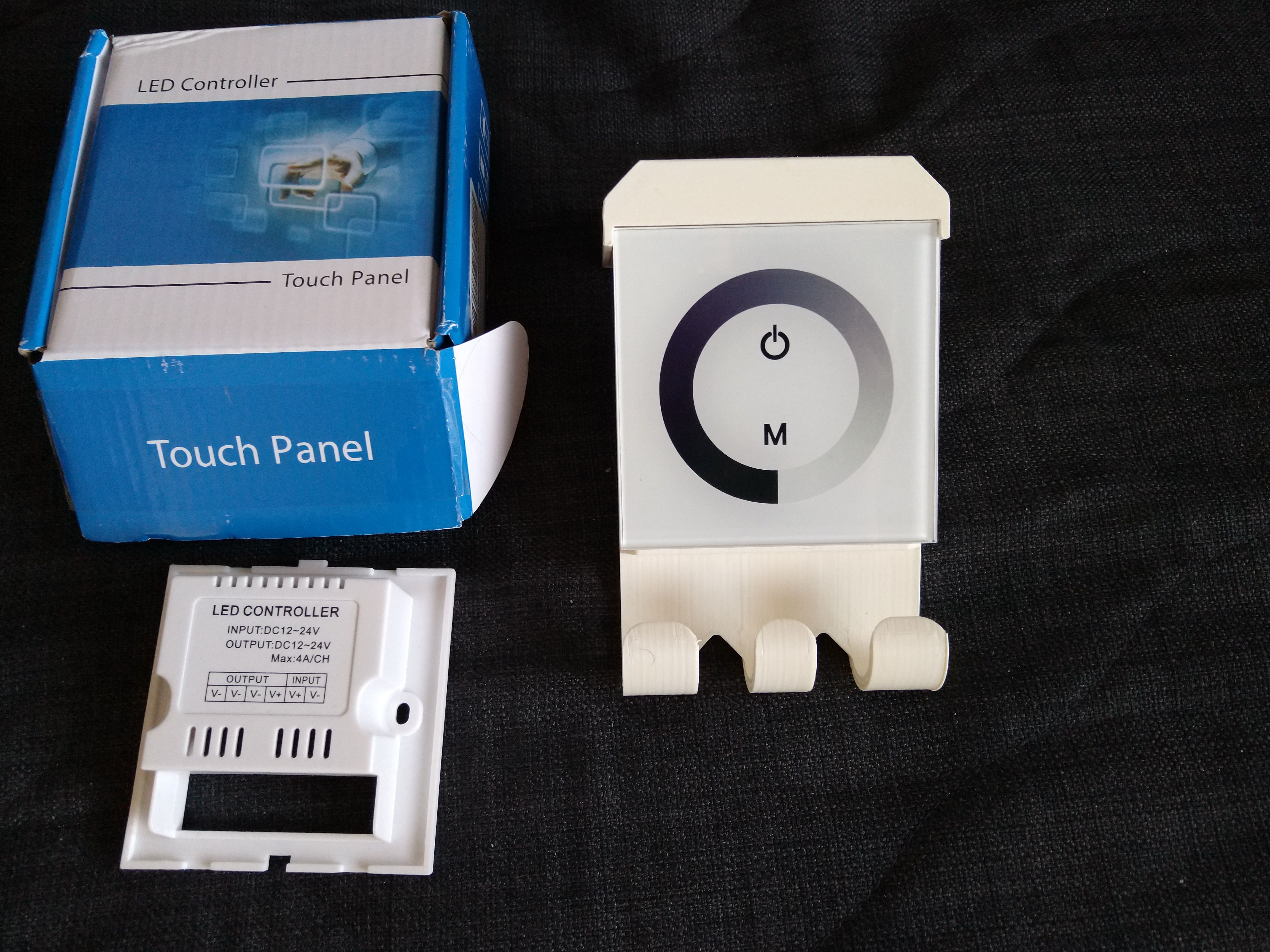 LED Controller Touch Panel (TM06-M003 model) enclosure modification for ...