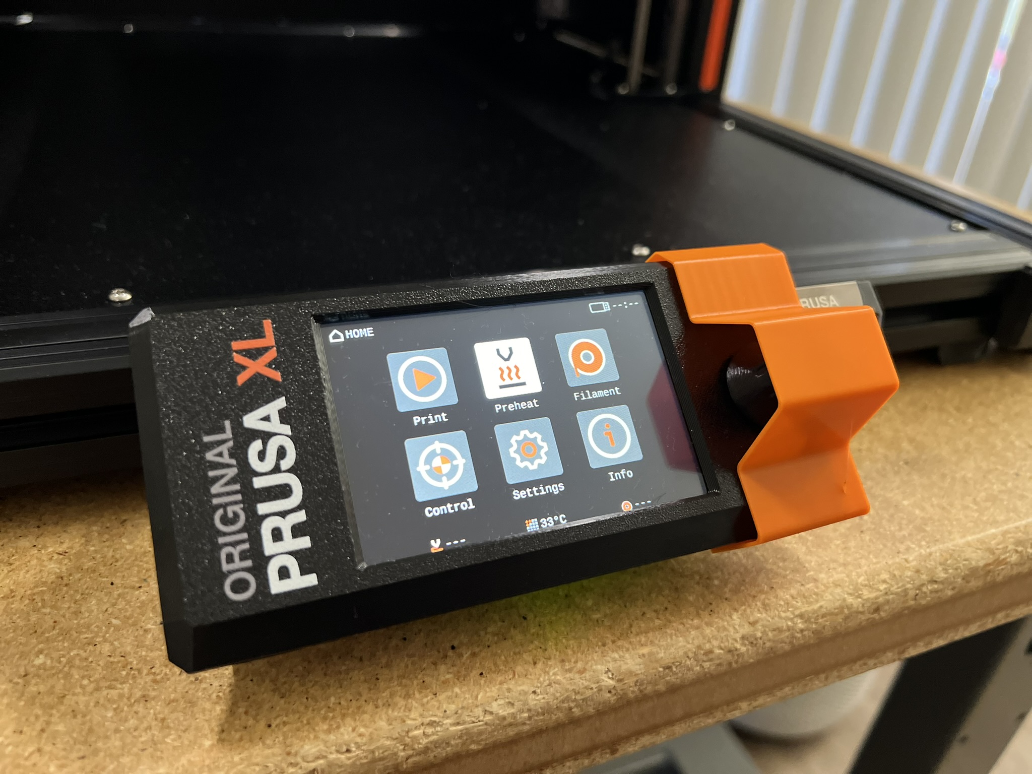 Prusa Screen Button Cover by Tony N. | Download free STL model ...