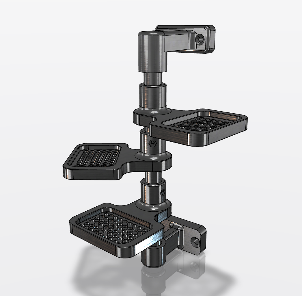 Tool Tray with Wallmount by Vanruxxx | Download free STL model ...