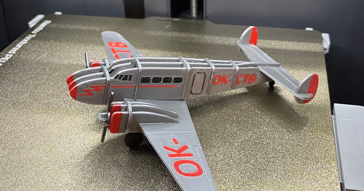 Lockheed L-10 Electra da Souky1122 | Scarica il modello STL gratuito ...