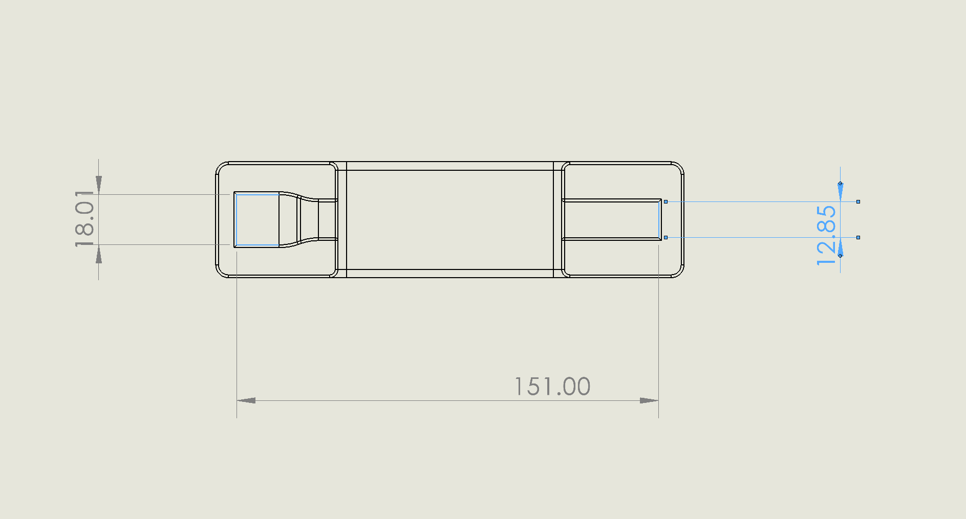 3/8 6in socket extension gridfinty holder by Ian Cox | Download free ...