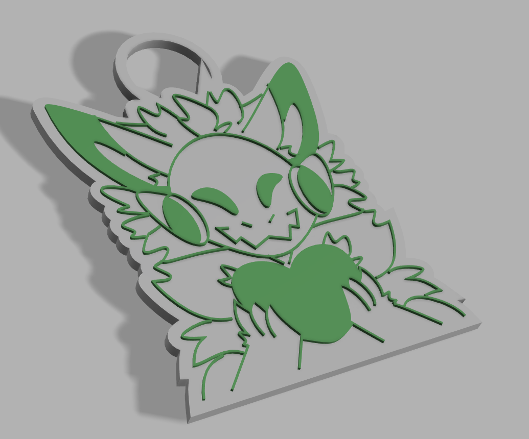 protogen outlined von Kubas445 | Kostenloses STL-Modell herunterladen ...