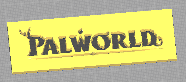 Palworld logo and keychain by Vincent_v_D | Download free STL model ...
