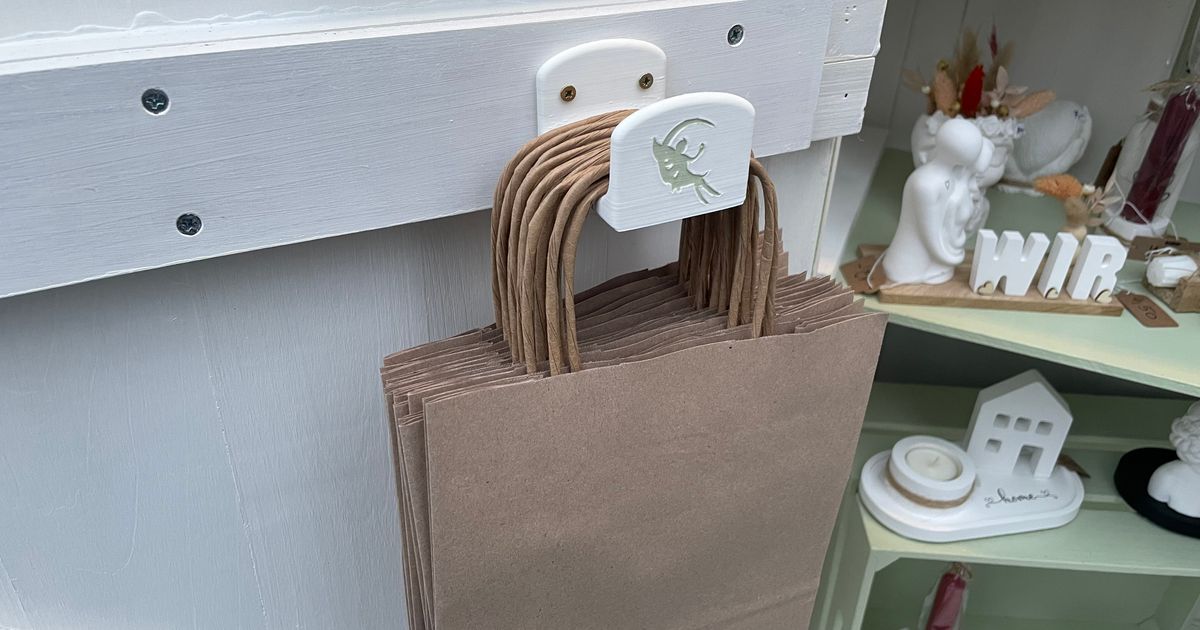 Paperbag-Holder with swappable Cover by Mephisztoe | Printables Store