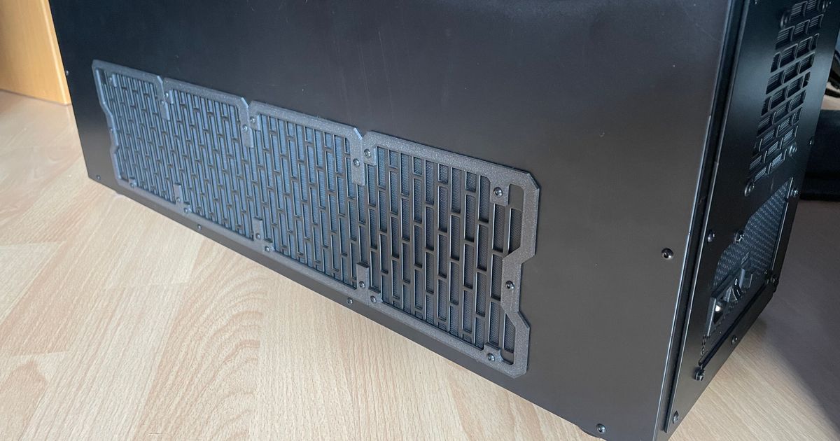 LD Cooling PC-case dust protection by Schn333ul3 | Download free STL ...