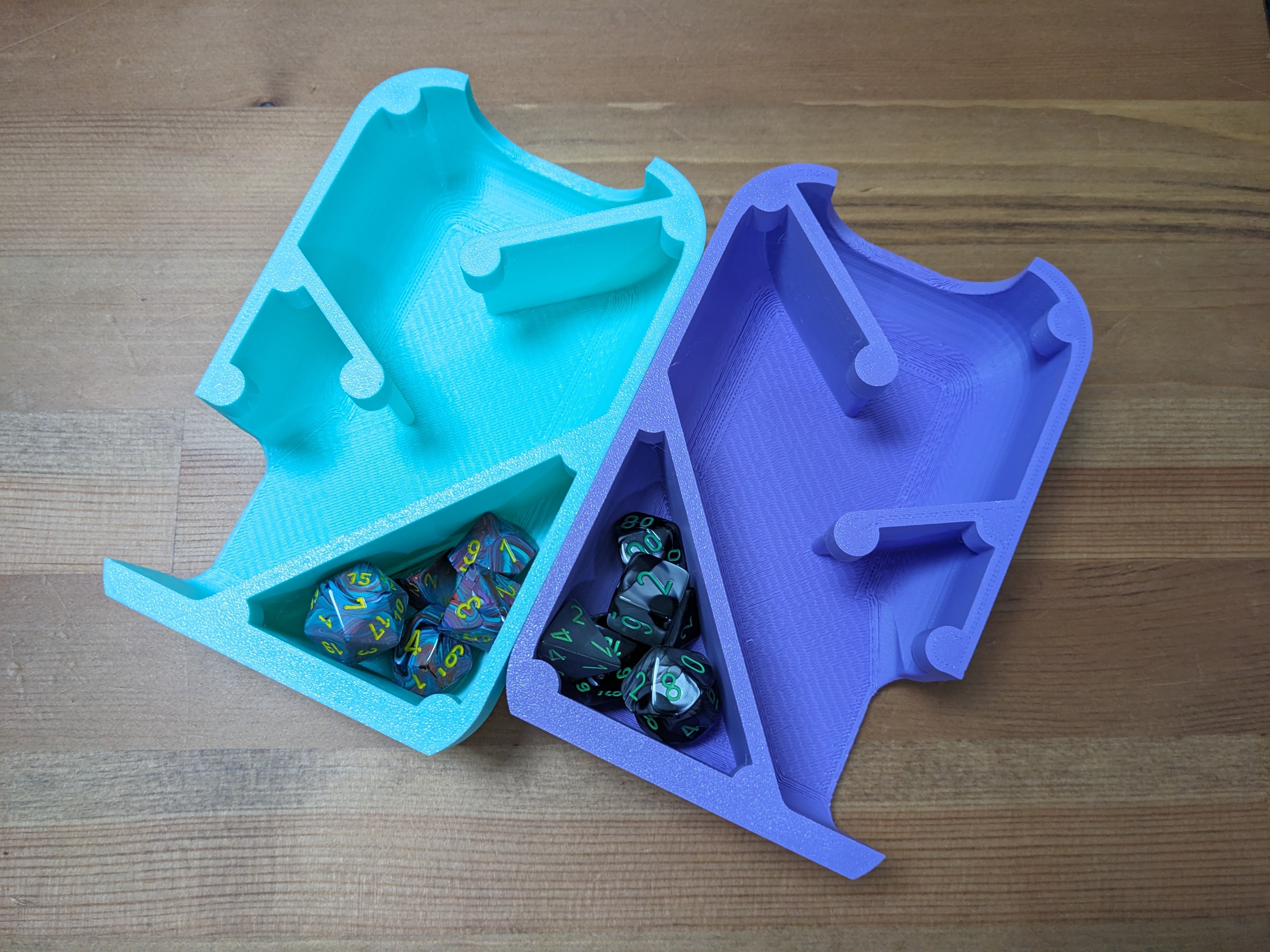 Dice Tower and Storage with embedded Magnets by Knockout2k17 | Download ...