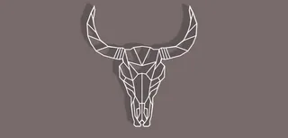 Bull skull wall hook / stand by Jack_R1 | Download free STL model ...