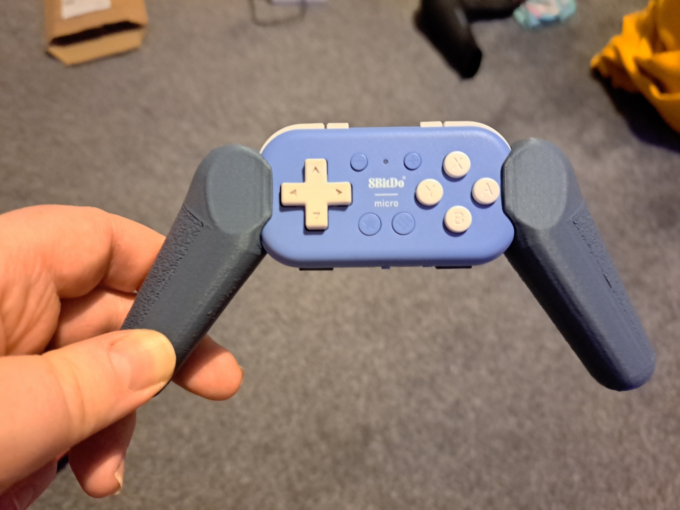 Controller Grips for 8BitDo Micro by Seraaron | Download free STL model ...