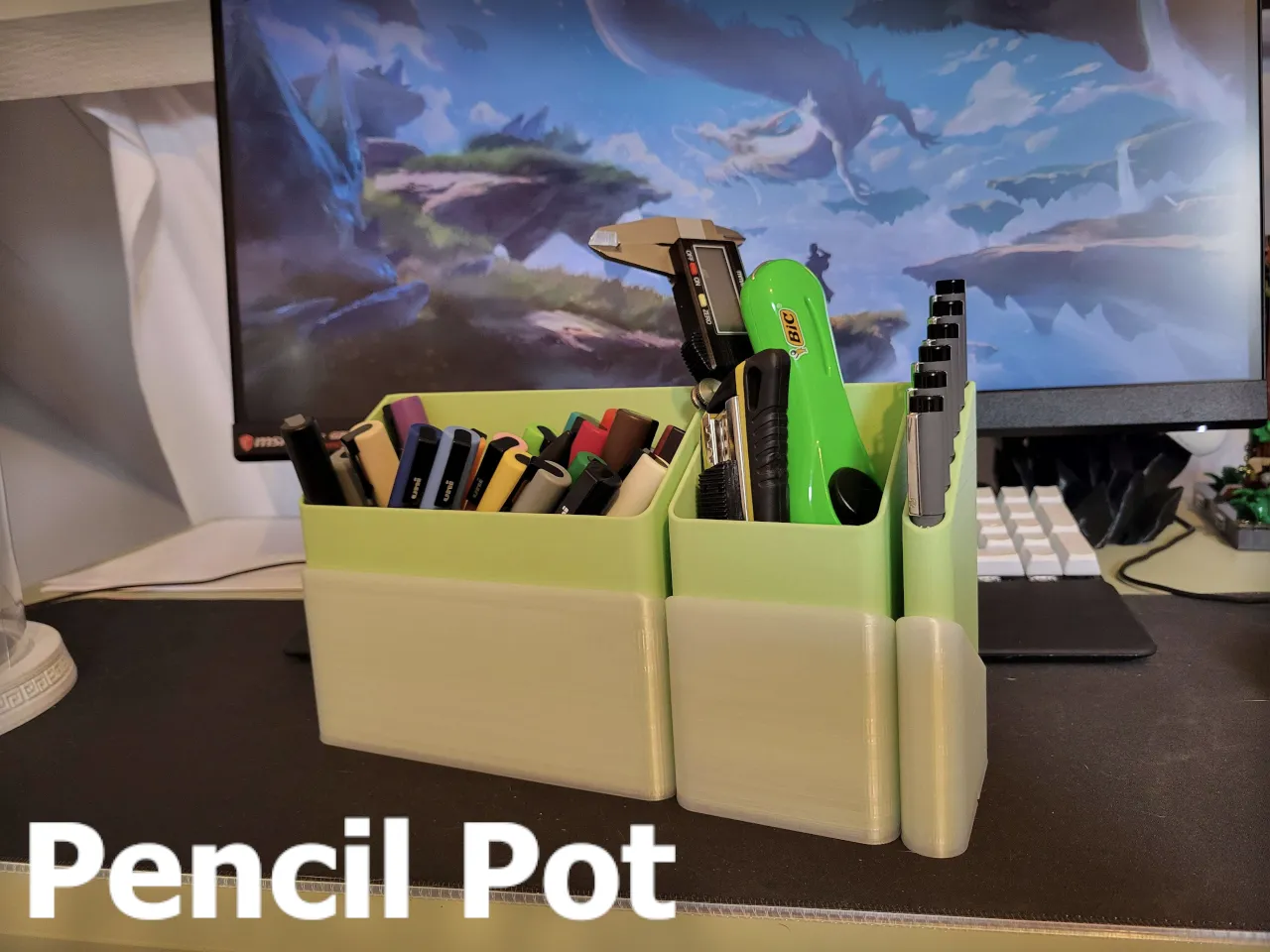 Pencil Pot by Esteban CHARDONNET | Download free STL model | Printables.com