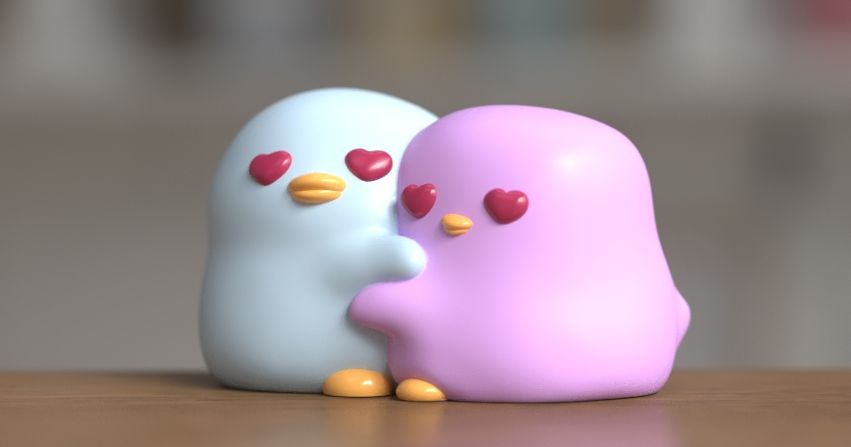 LOVE CHIKS , cute adorable and cuddly kawaii adorable , cuddling ...