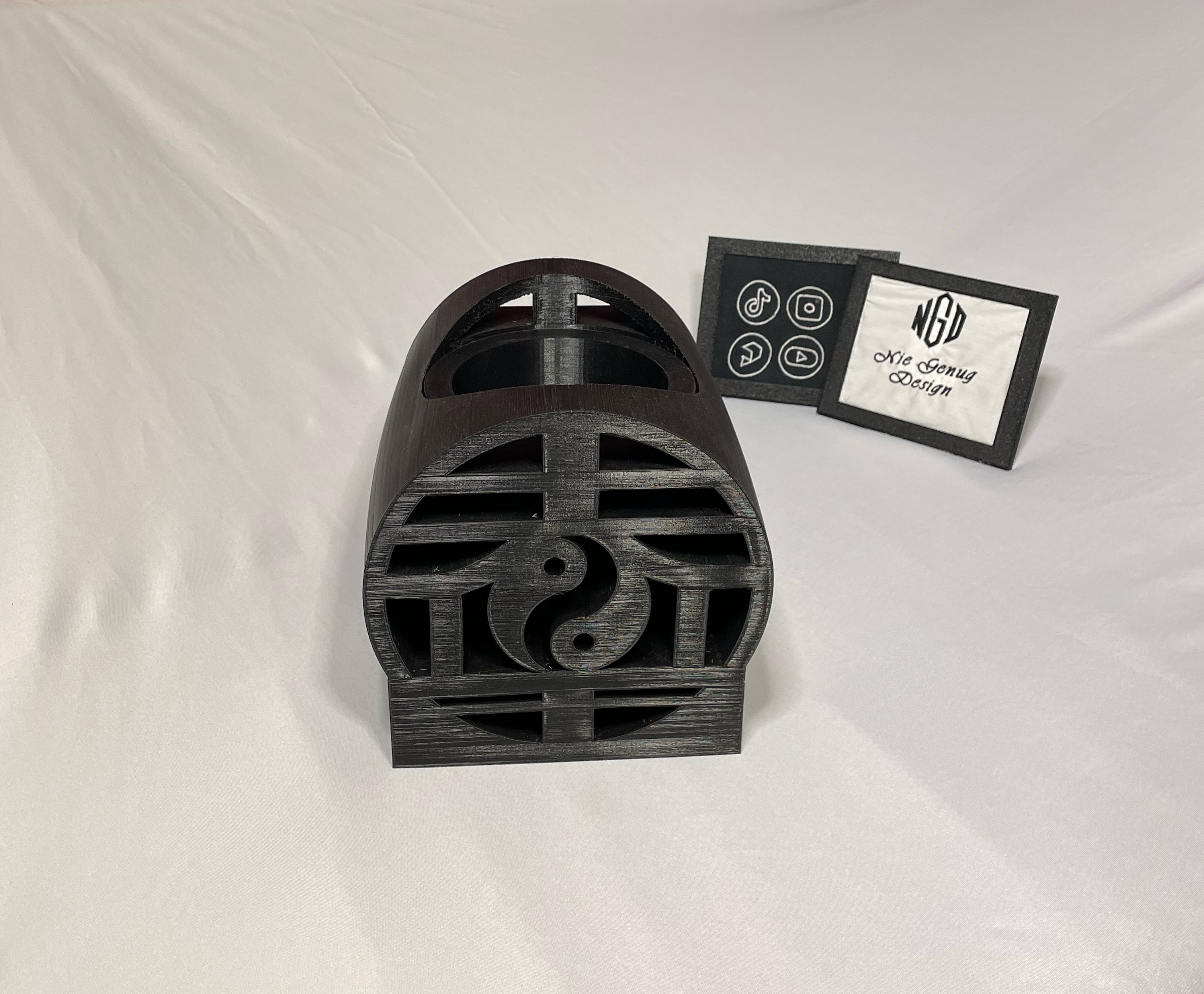 Vase Ying Yang Style by NGD Nie Genug Design | Download free STL model ...