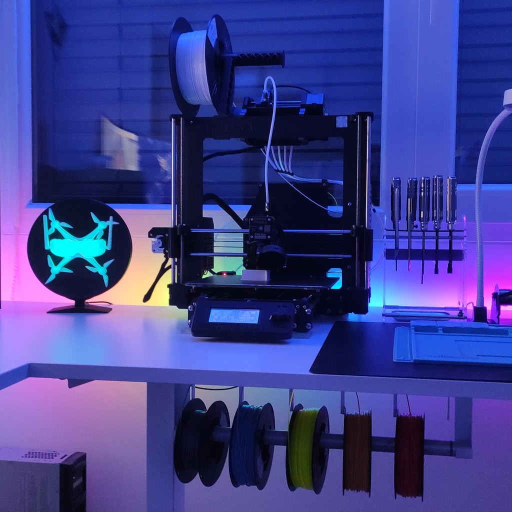 Filament Holder for MMU and IKEA TROTTEN by TRE Di Print | Download ...