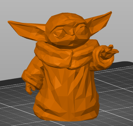 Very low poly baby yoda by Mr poly-gone | Download free STL model ...