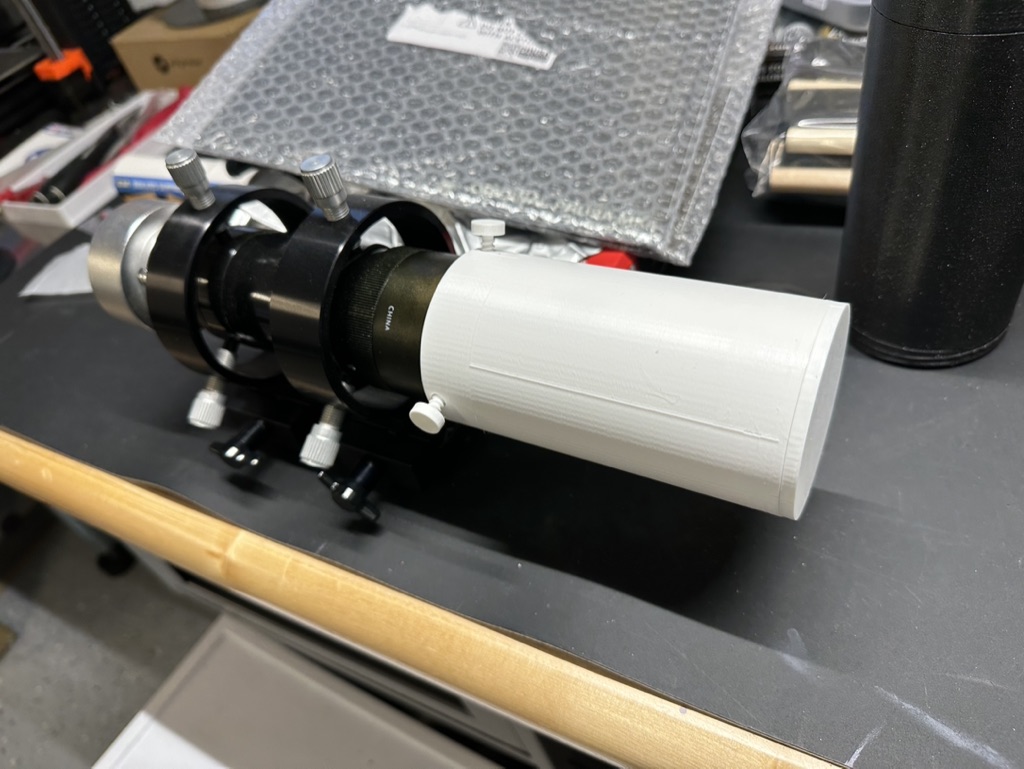 Dew Shield for 50mm Telescope by csvensson | Download free STL model ...
