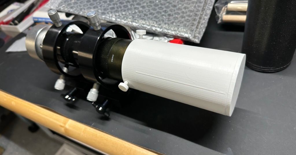 Dew Shield for 50mm Telescope by csvensson | Download free STL model ...