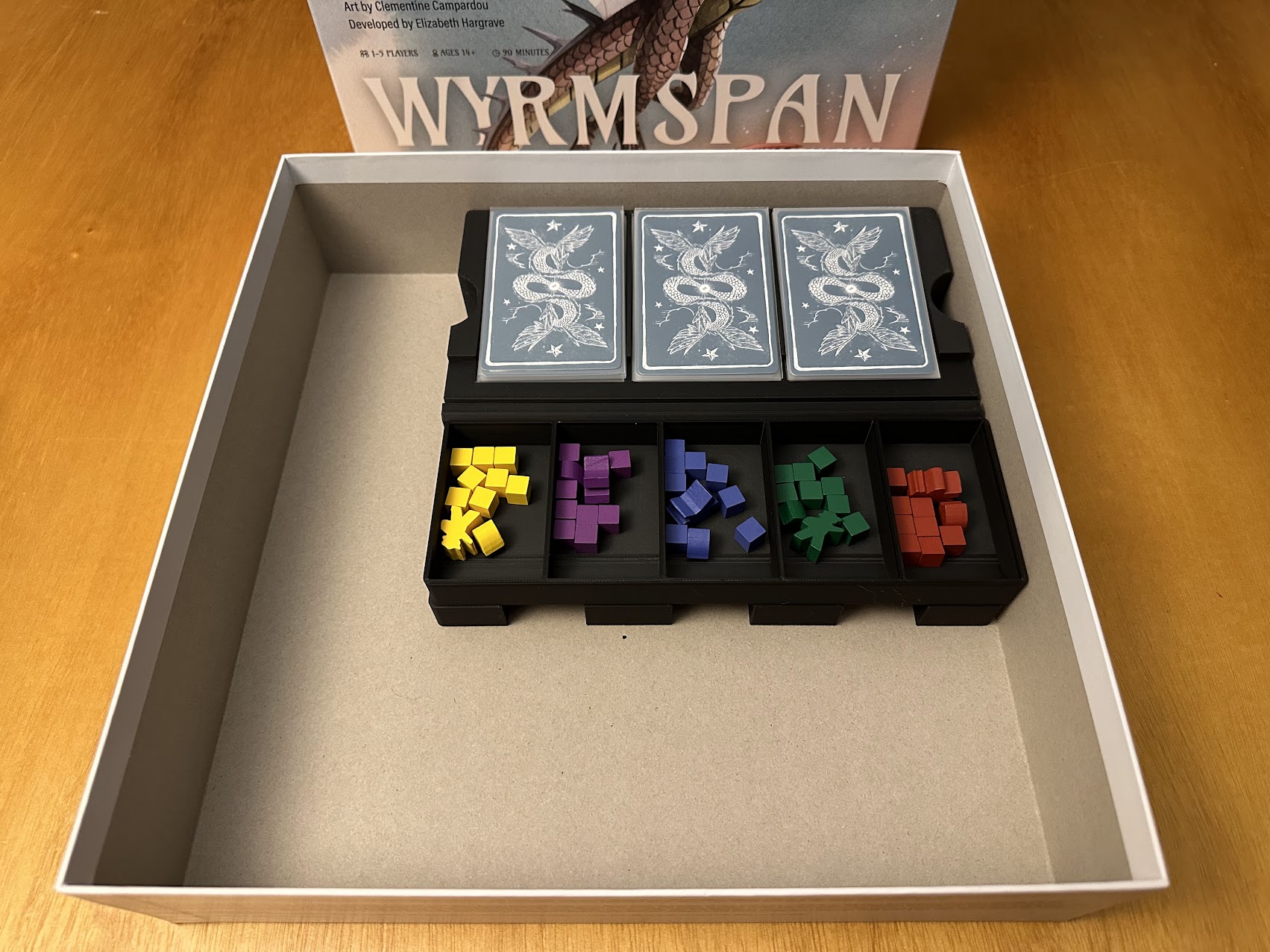 Wyrmspan Insert by Hextra | Download free STL model | Printables.com