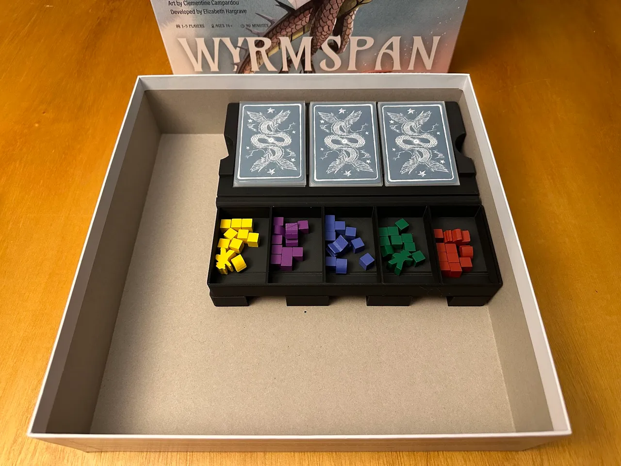 Wyrmspan Insert by Hextra | Download free STL model | Printables.com