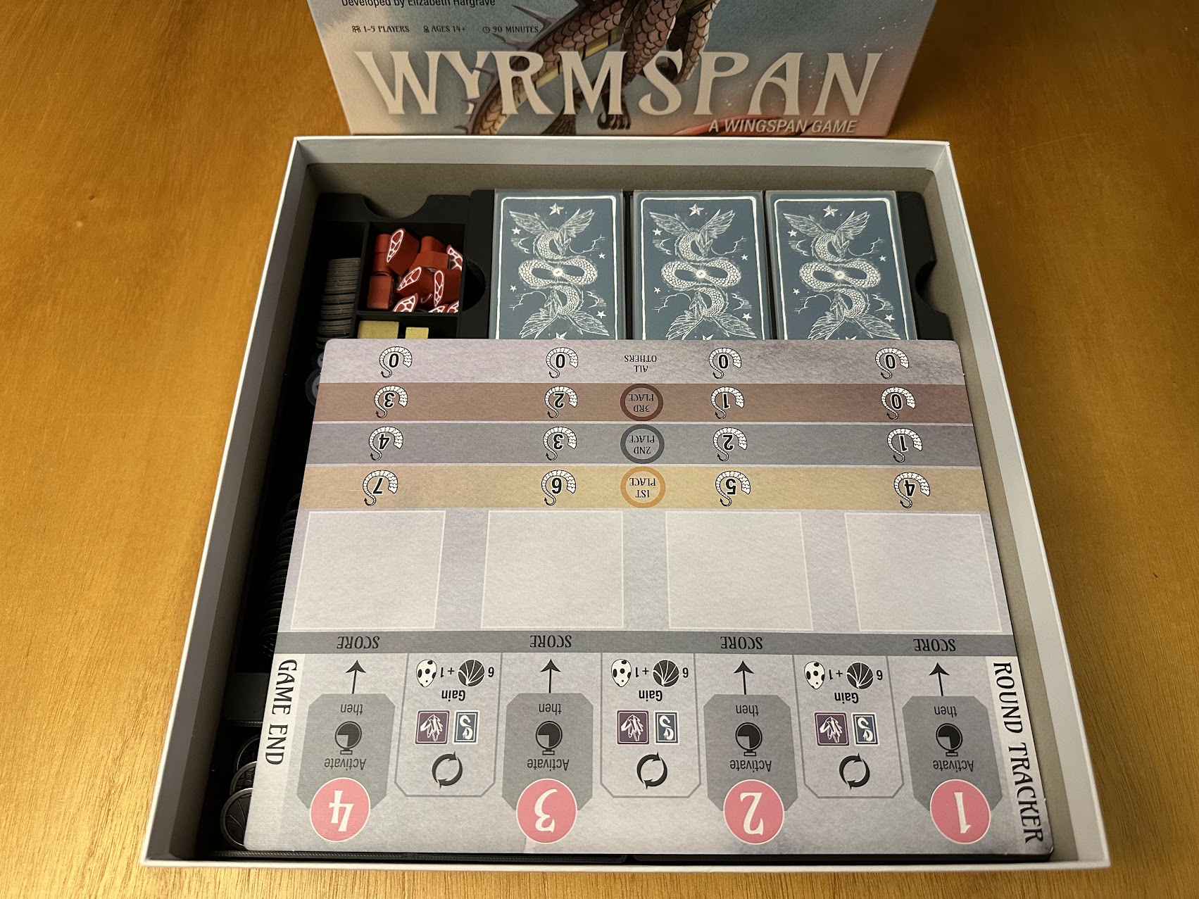 Wyrmspan Insert by Hextra | Download free STL model | Printables.com